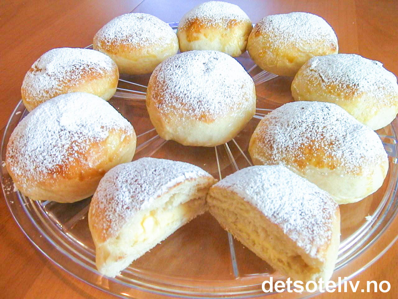 Vaniljekremboller | Det søte liv