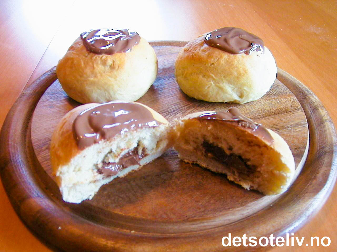 Boller med sjokolade | Det søte liv