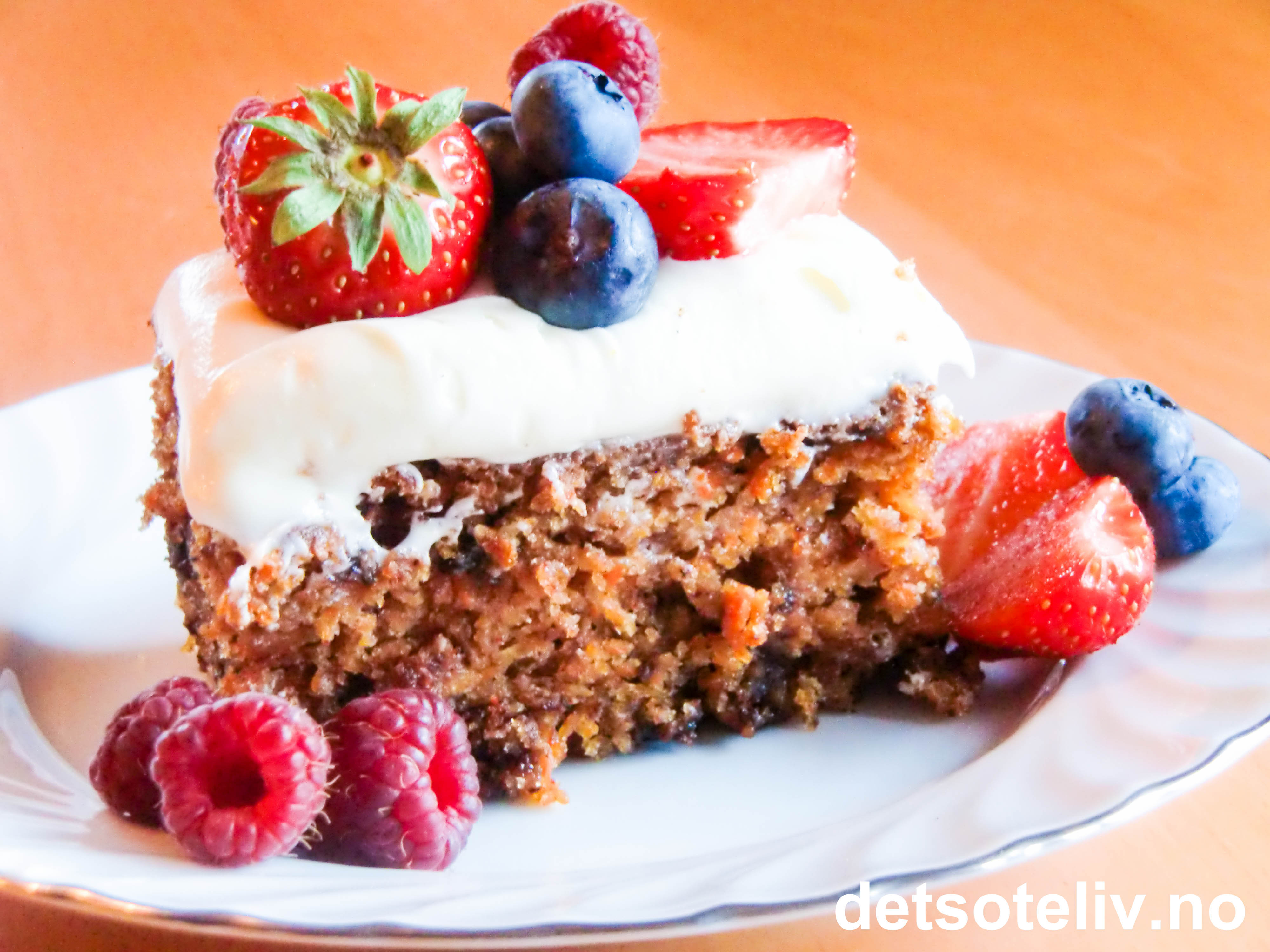 Gulrotkake fra R.O.O.M. | Det søte liv